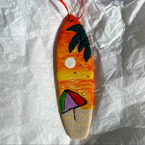 Holiday | Ceramic Surfboard Ornaments | Poshmark